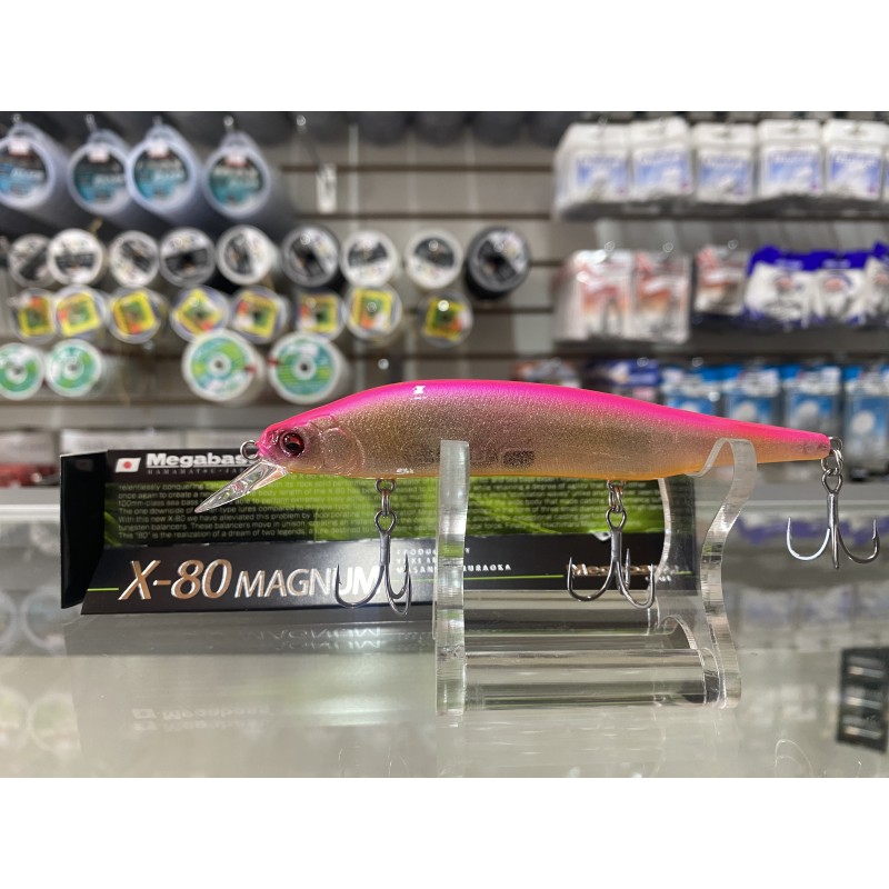 GLX RAINBOW PB Megabass X-80 Magnum - Caza Y Pesca Trimar